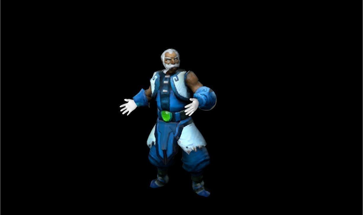 Zeus Dota 2 free VR / AR / low-poly 3D model | CGTrader