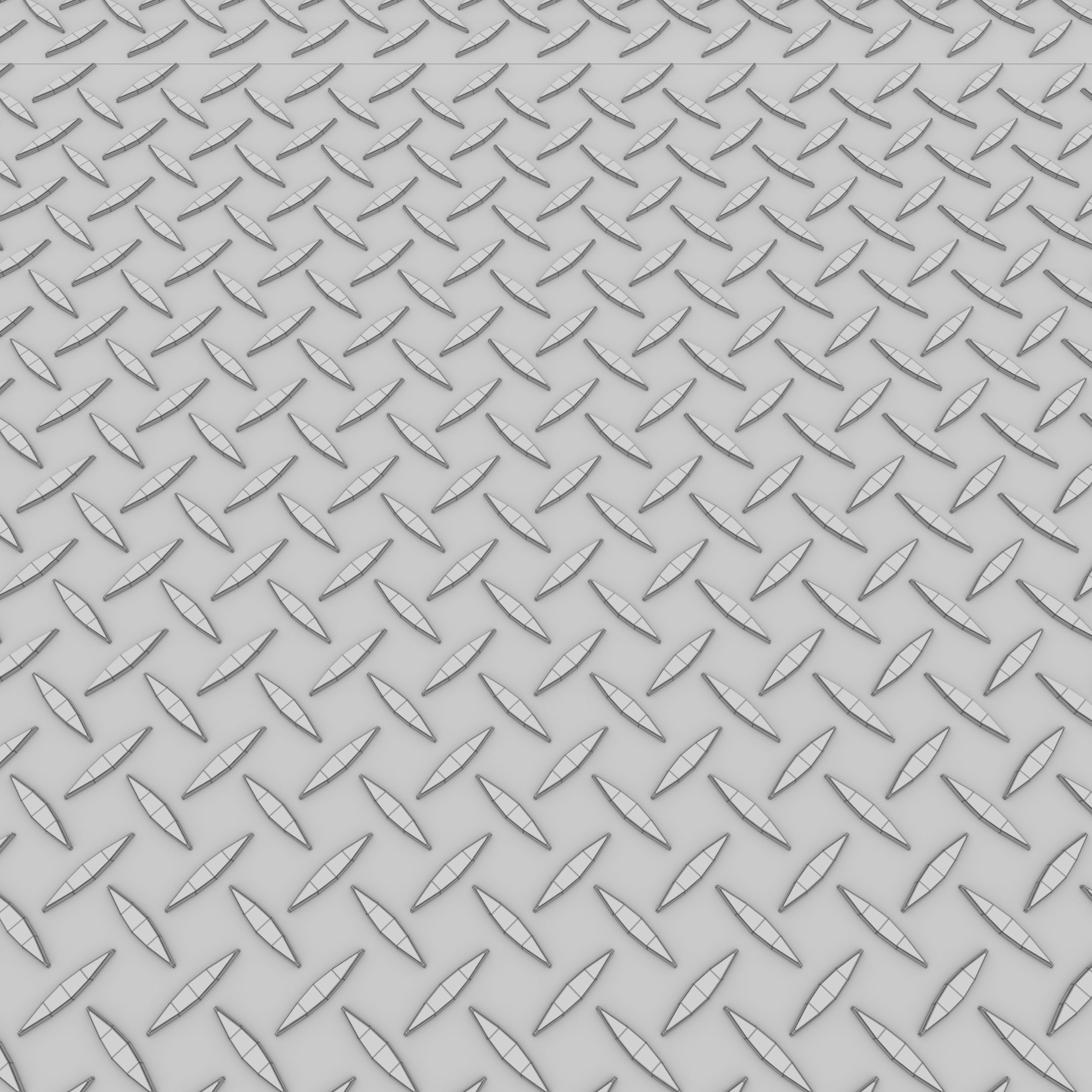 Weathered Diamond Plate 3D Model 3D model | CGTrader