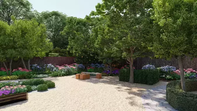 arden Landscape 3D Model - SketchUp and Lumion Scene free 3D model ...