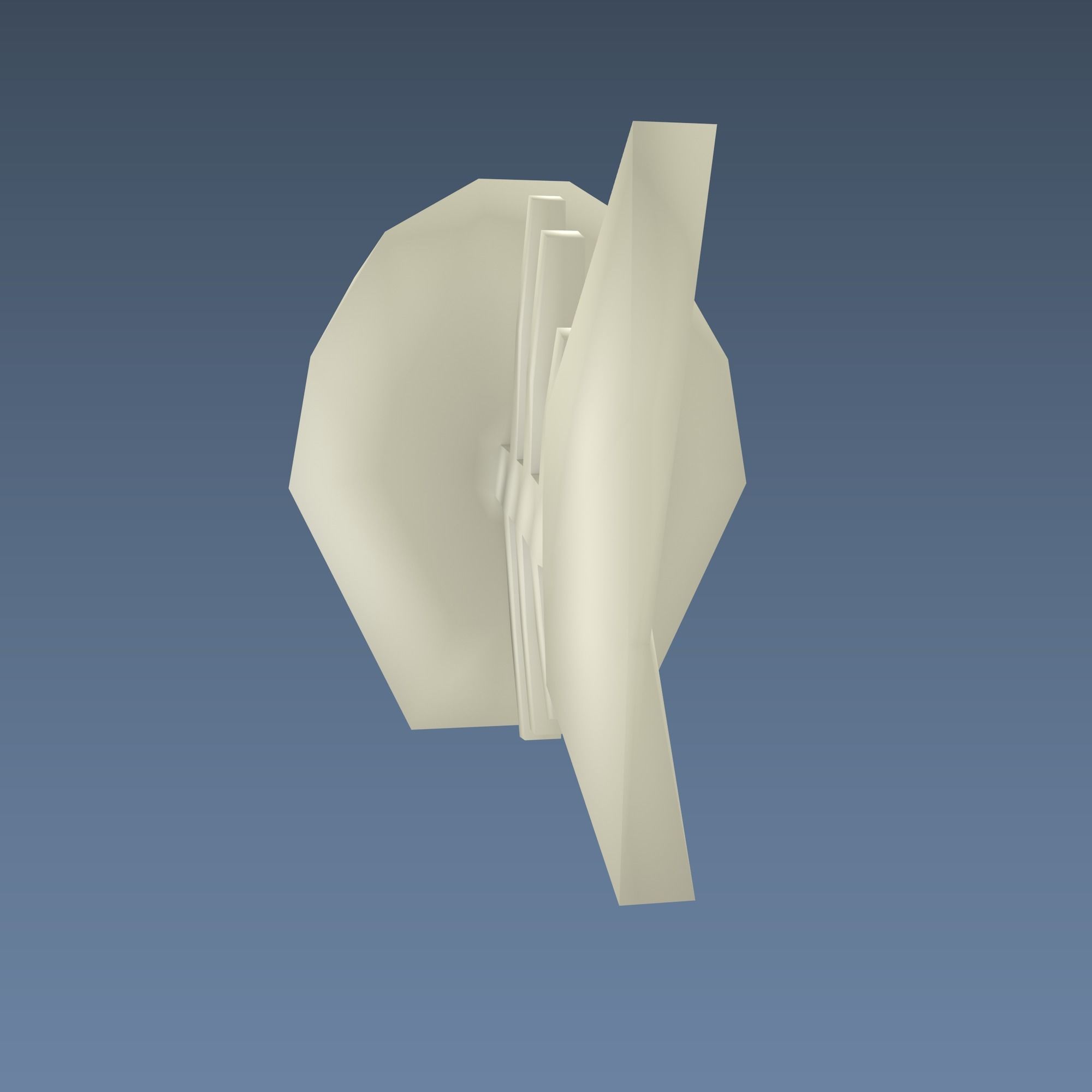 3D model Cartoon low-poly fish skeleton VR / AR / low-poly | CGTrader