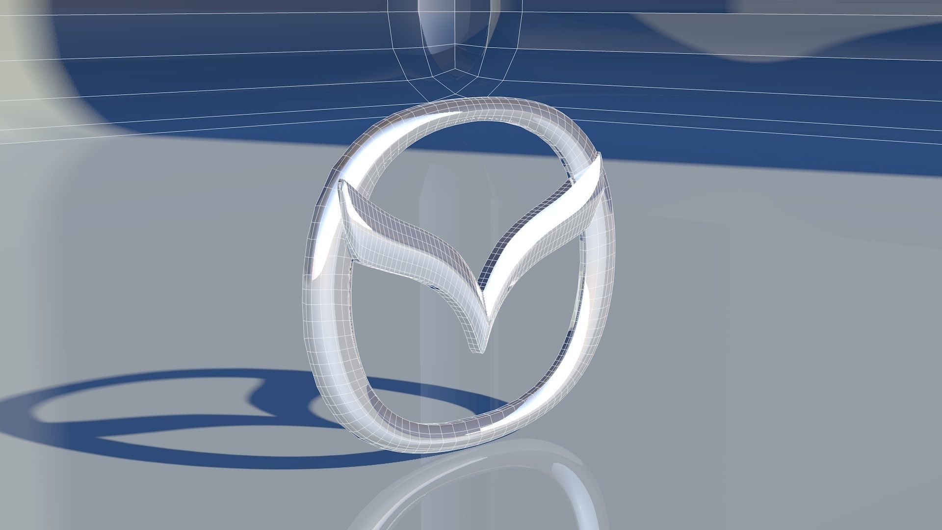 Mazda Emblem 3D model | CGTrader