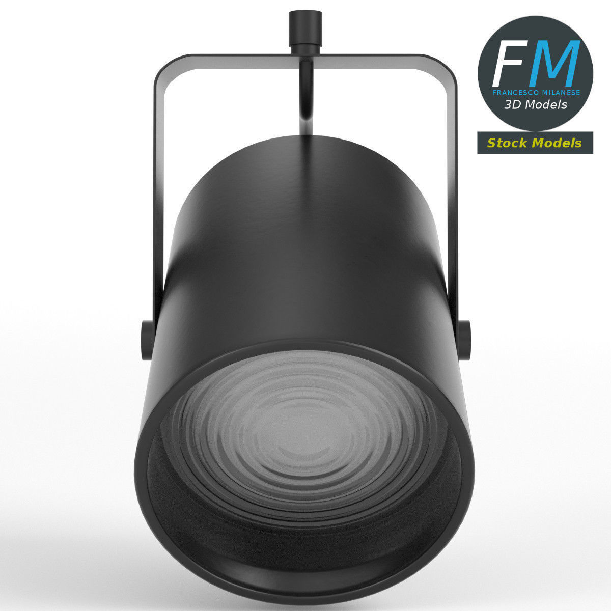 TV Studio Spot Light 3D model | CGTrader