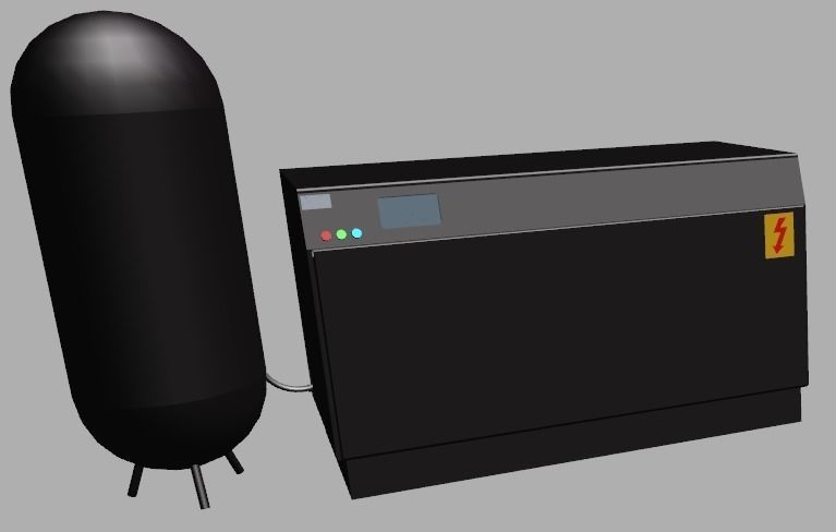 compressor air free 3D model | CGTrader