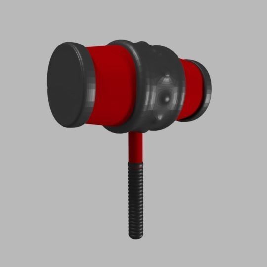 Ban Hammer free 3D model | CGTrader