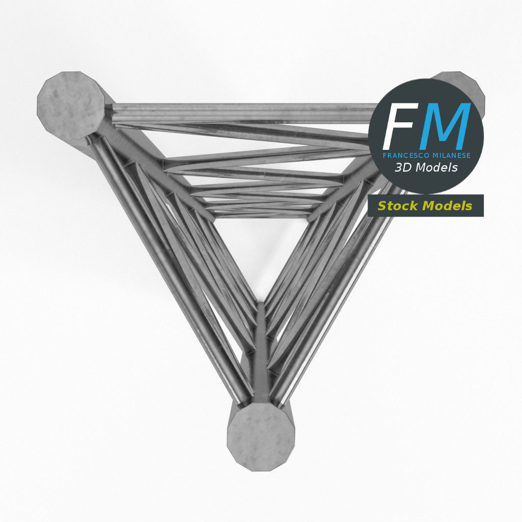 Pylon metal truss 3D model | CGTrader