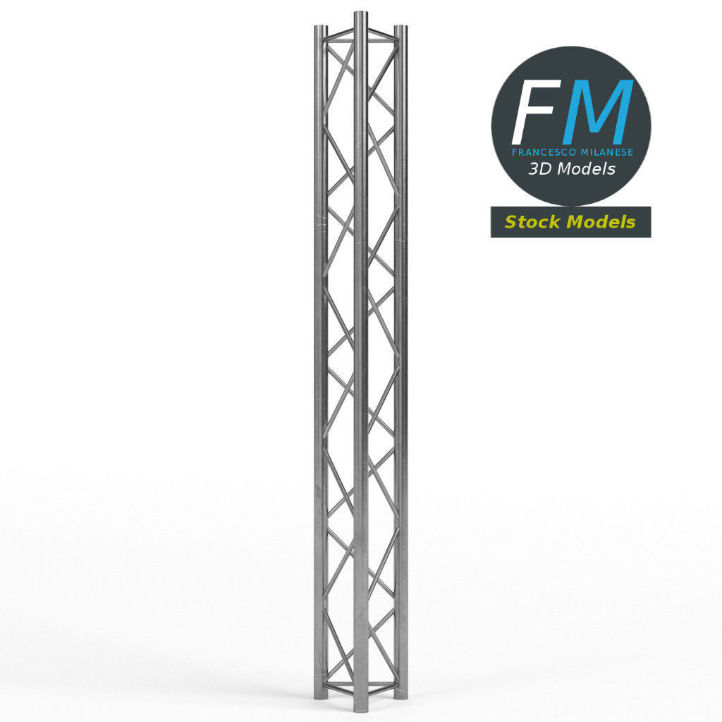 Pylon metal truss 3D model | CGTrader