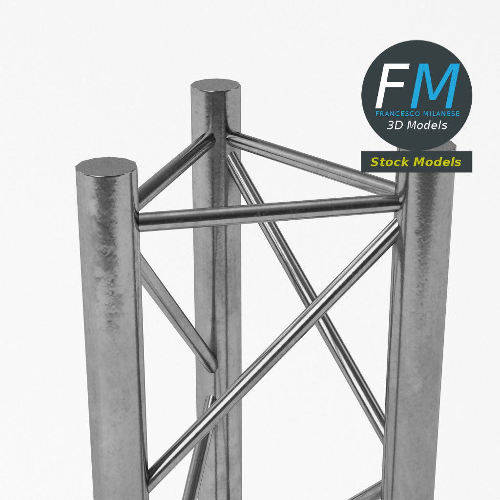 Pylon metal truss 3D model | CGTrader