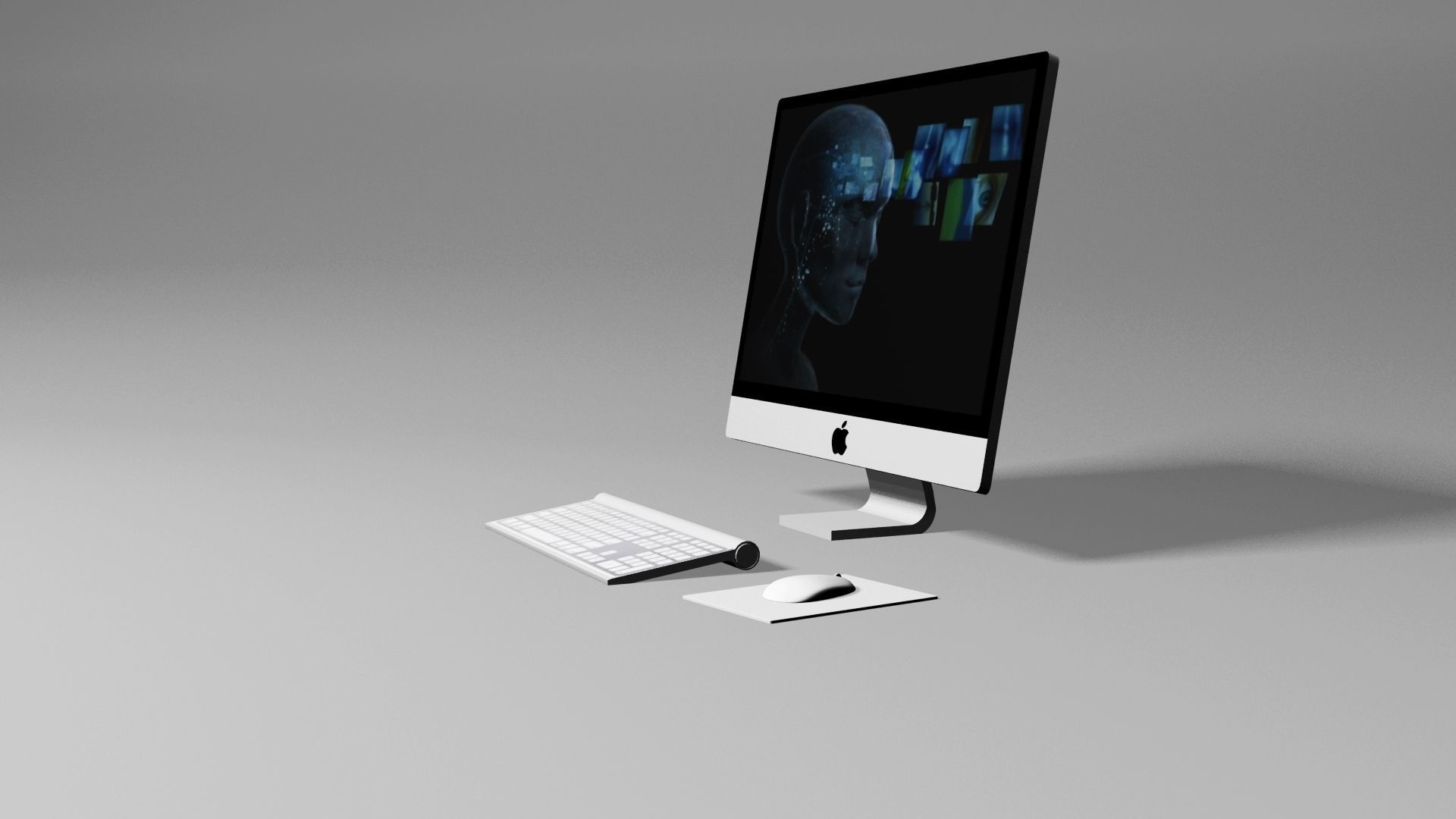 3D model Apple Pc computer VR / AR / low-poly | CGTrader