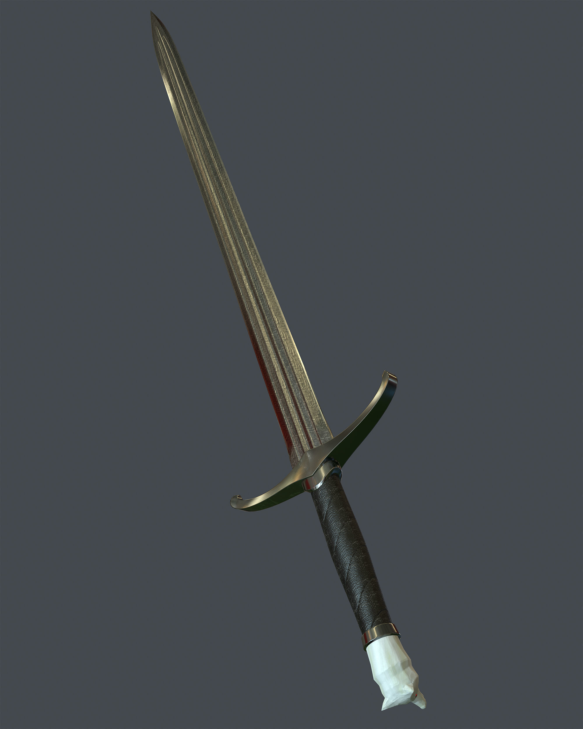 3D model Longsword - lowpoly 3d model - PBR VR / AR / low-poly | CGTrader