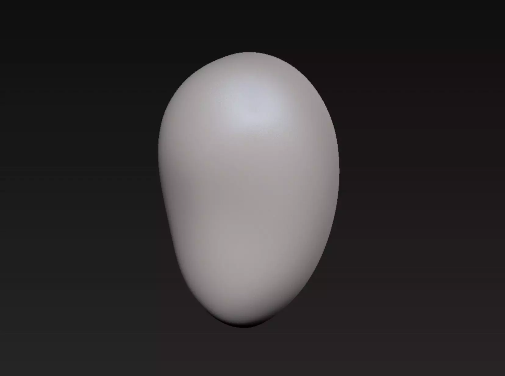 Plain Mask 3D model 3D printable | CGTrader