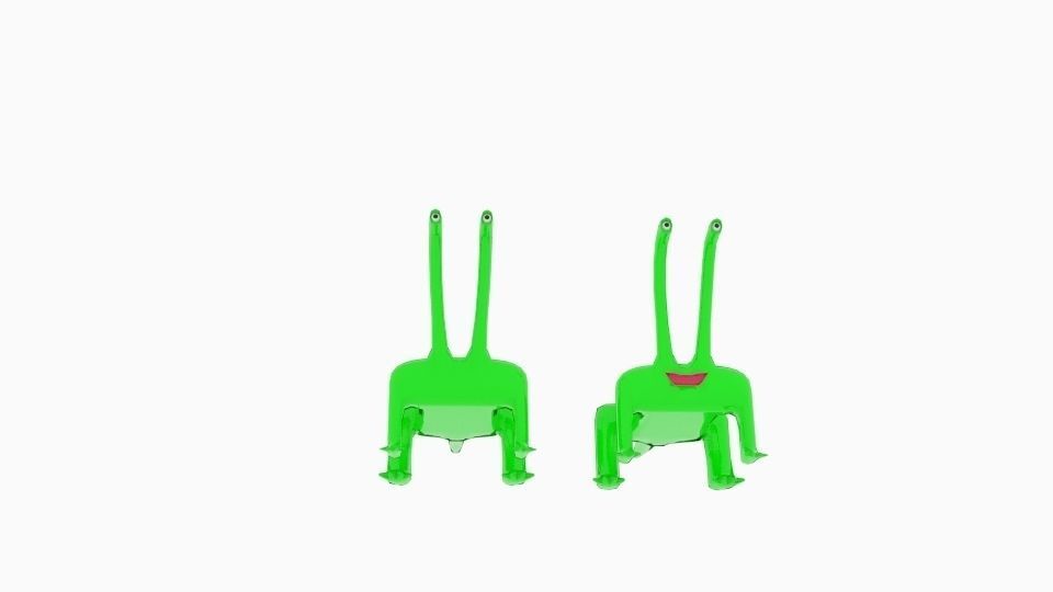 3D model Long Neck Monster Alien VR / AR / low-poly | CGTrader