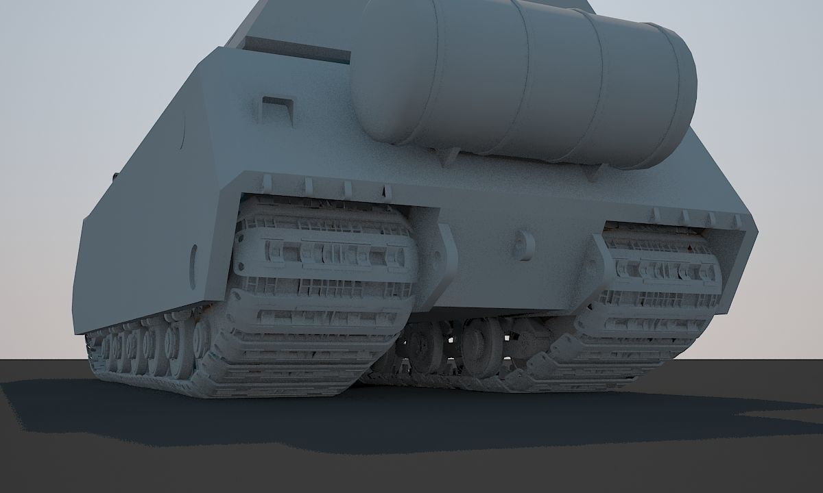 Panzerkampfwagen 8 - Maus tank 3D model | CGTrader