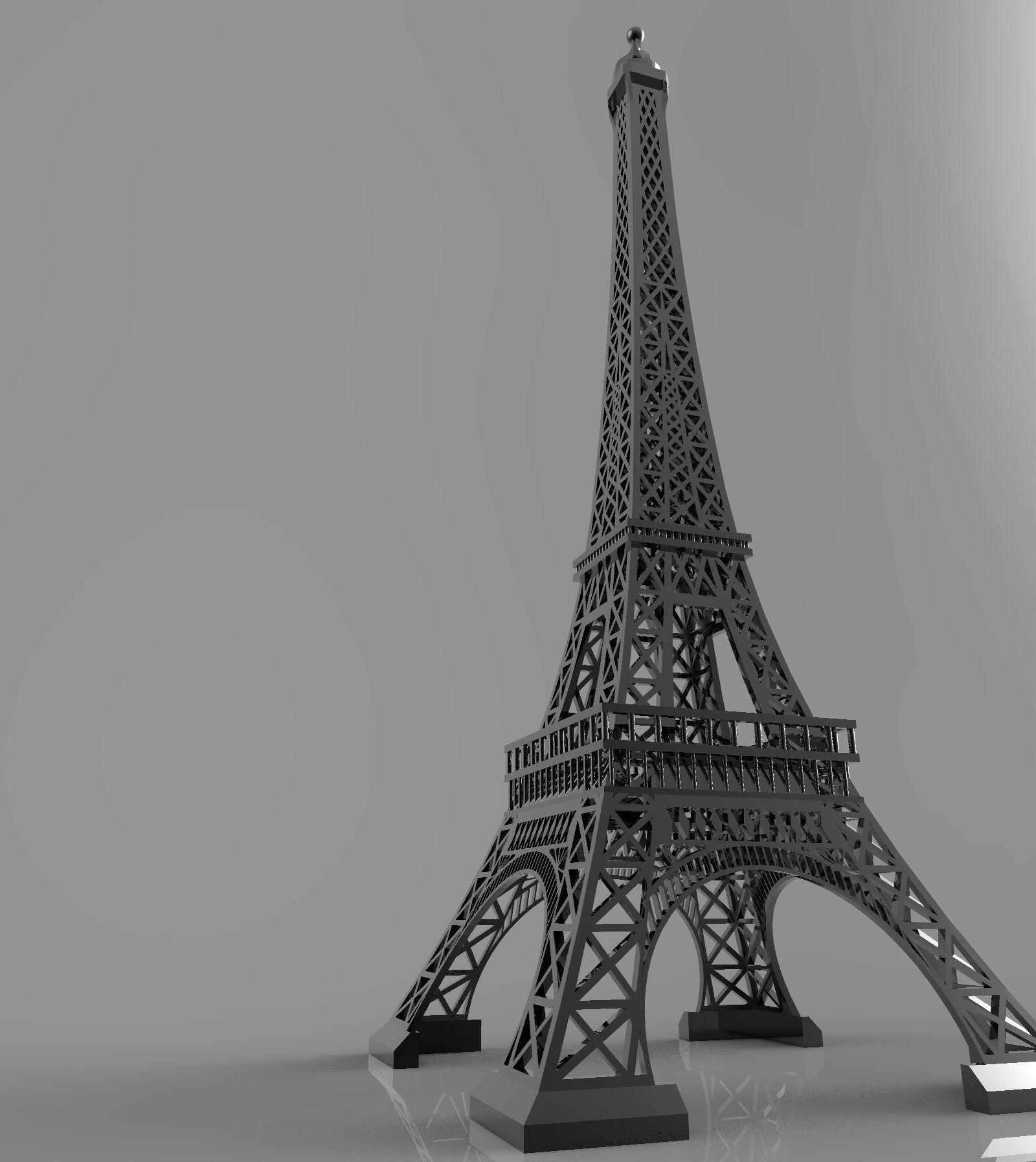 Eiffel Tower free 3D model 3D printable | CGTrader
