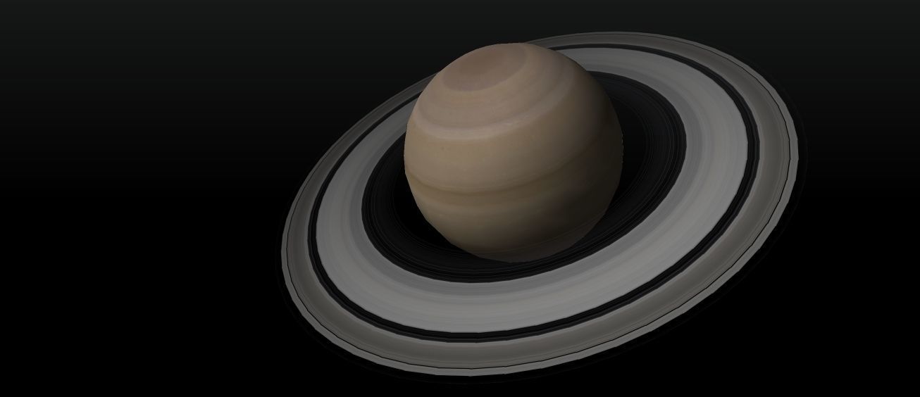 saturn rings of free VR / AR / low-poly 3D model | CGTrader