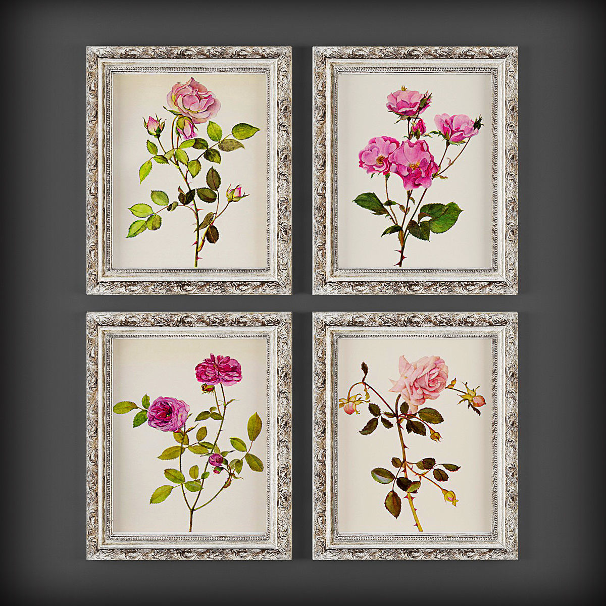 3D model Picture Frames VR / AR / low-poly | CGTrader