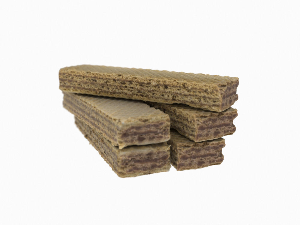 Waffer - Cookie 3D model | CGTrader