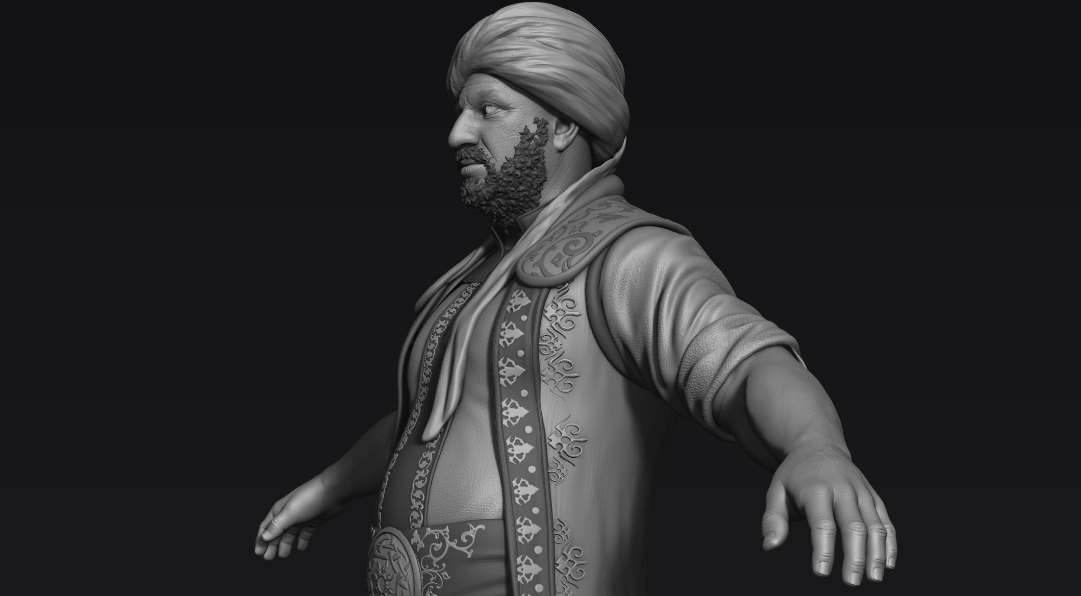 Arabian Character 3D model | CGTrader