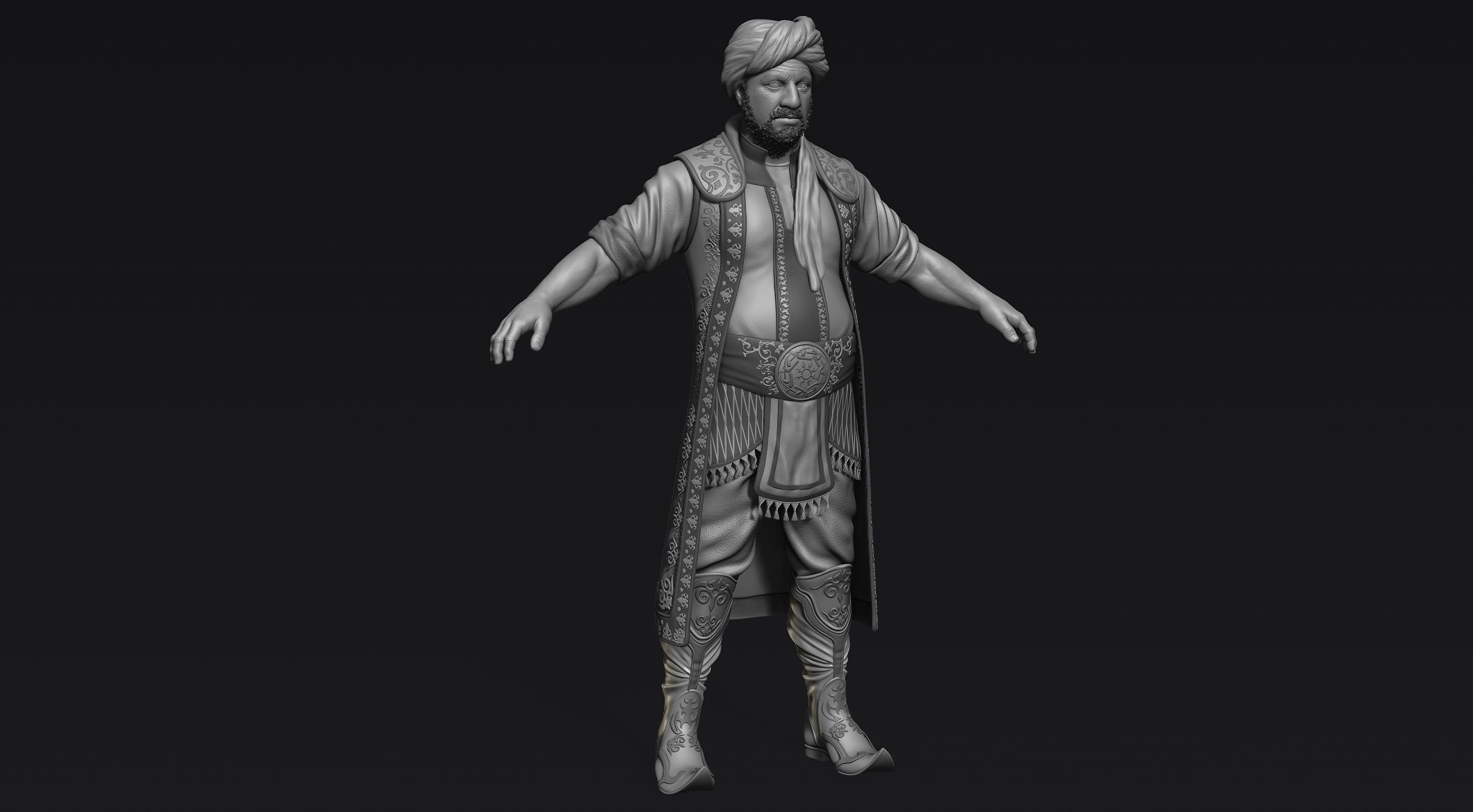 Arabian Character 3D model | CGTrader