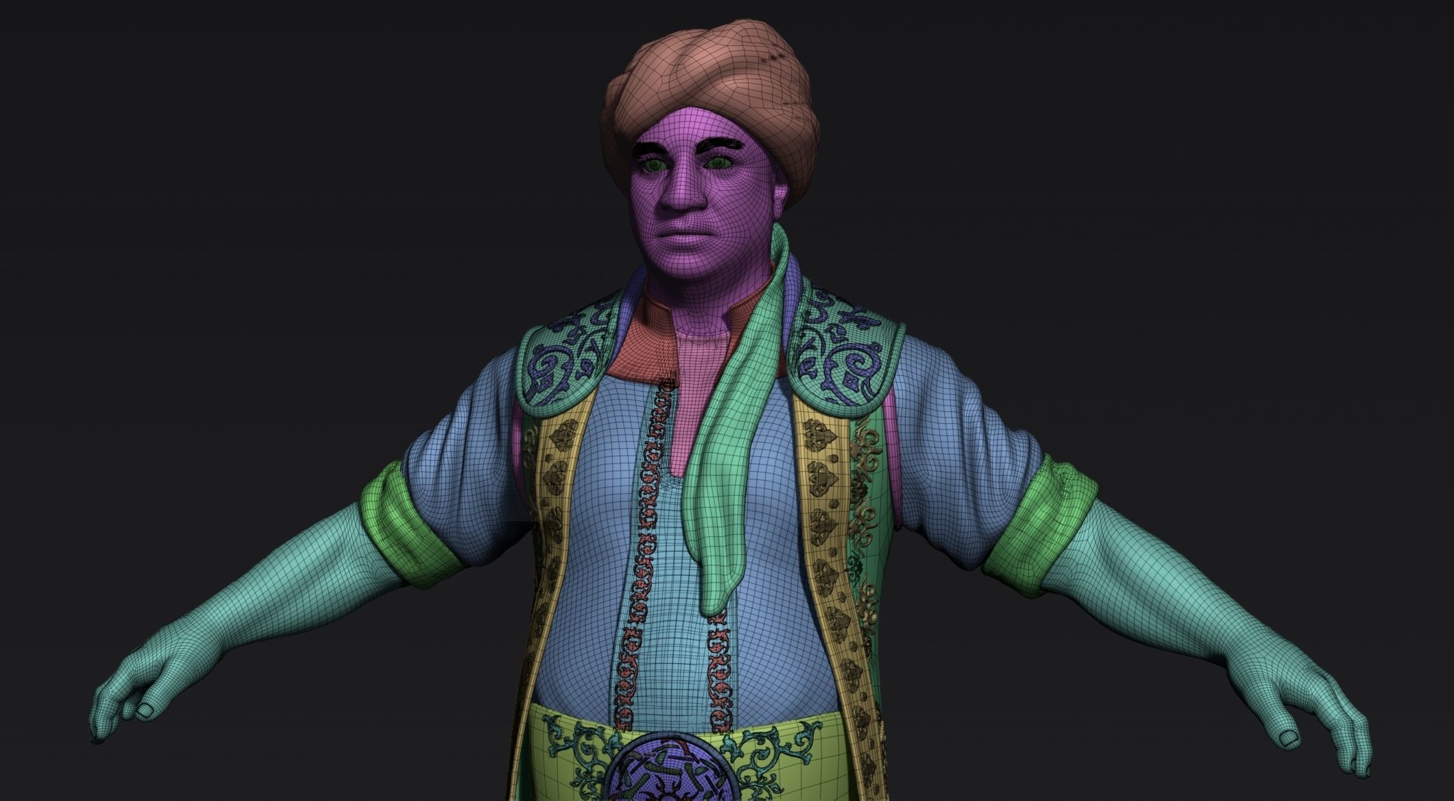 Arabian Character 3D model | CGTrader