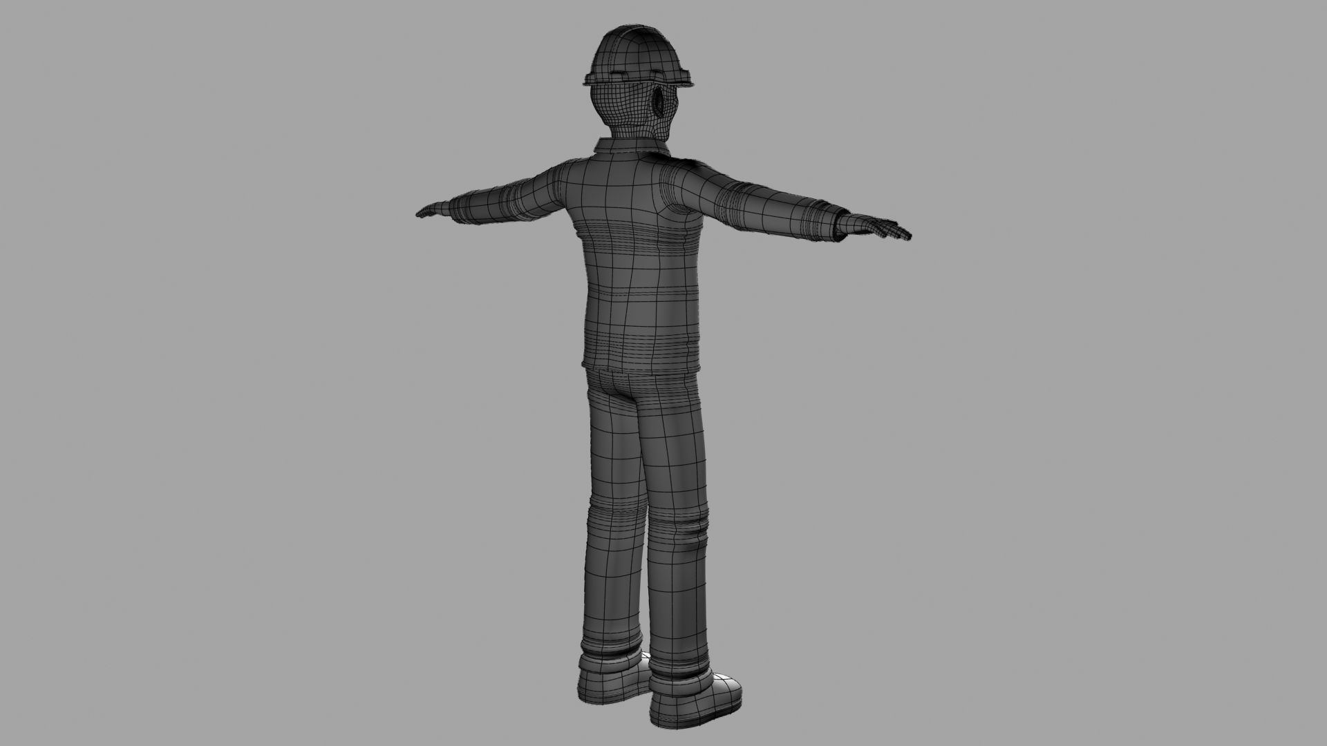 Male Worker 3D model | CGTrader