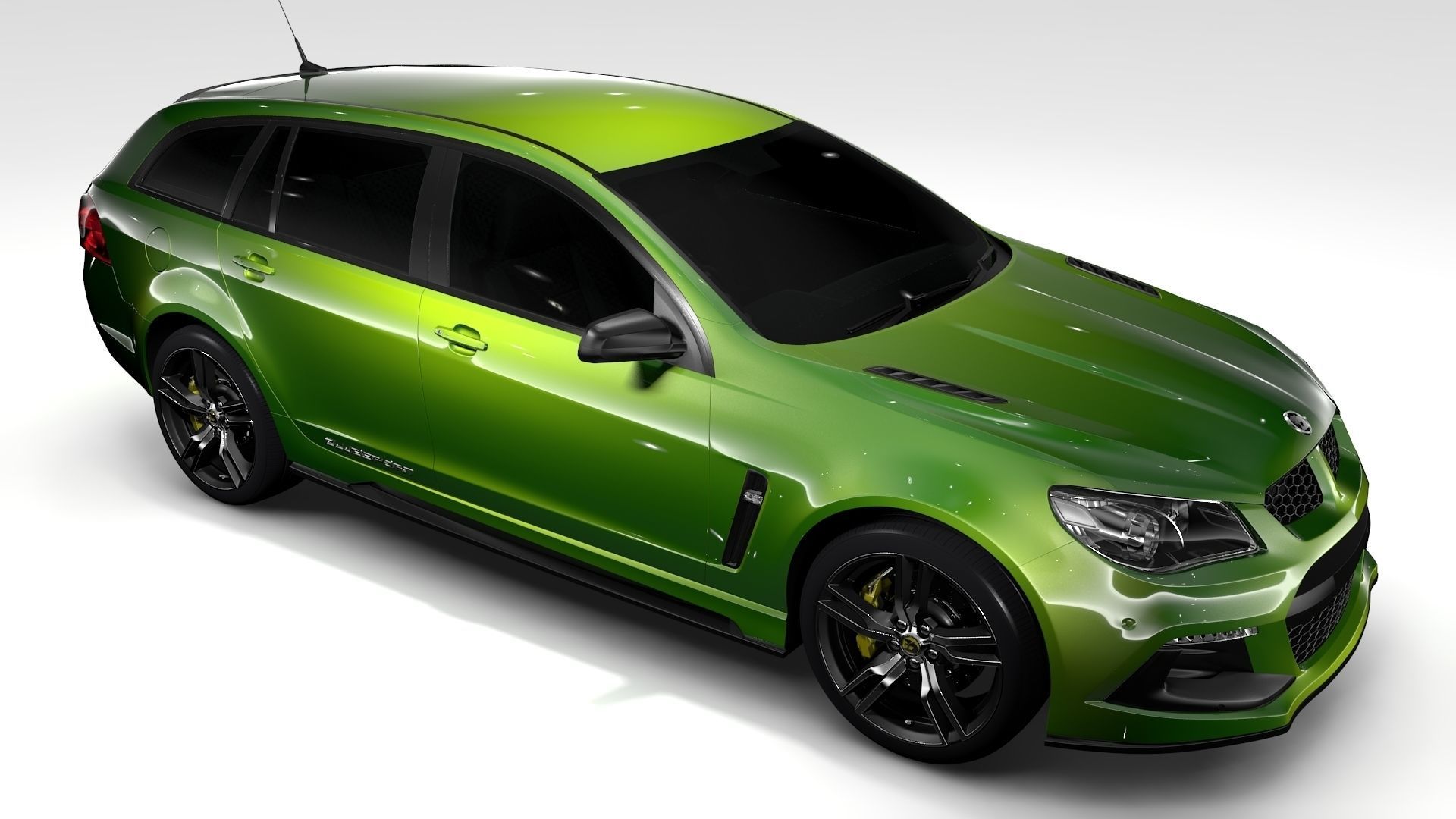 HSV Clubsport R8 Tourer Gen F2 2017 3D model | CGTrader