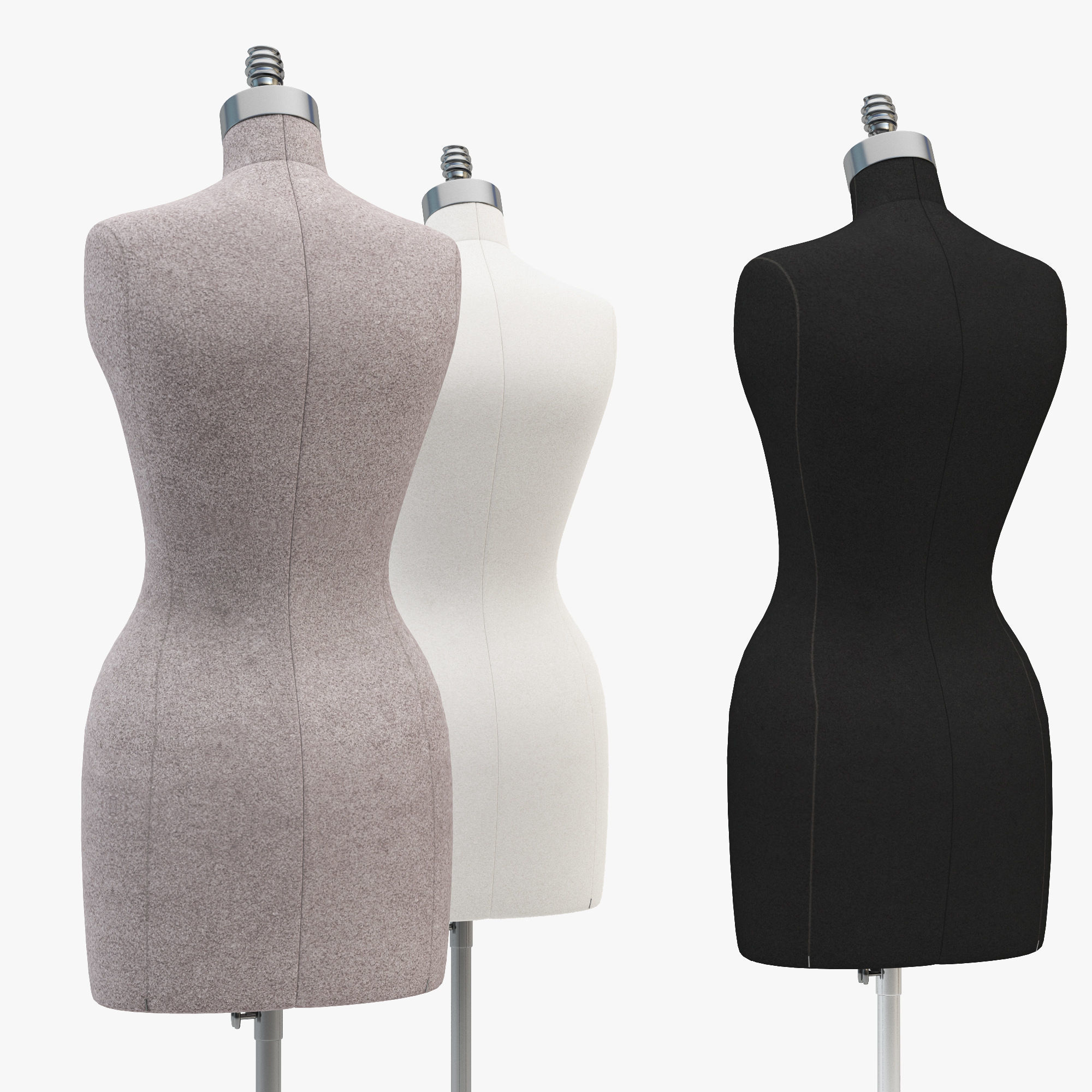 3D model Stockman Mannequin Set VR / AR / low-poly | CGTrader