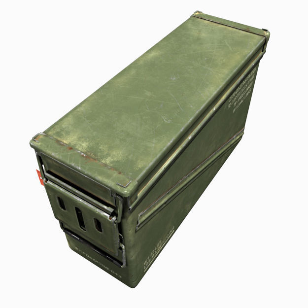 3D model 40mm Ammo Box VR / AR / low-poly rigged | CGTrader