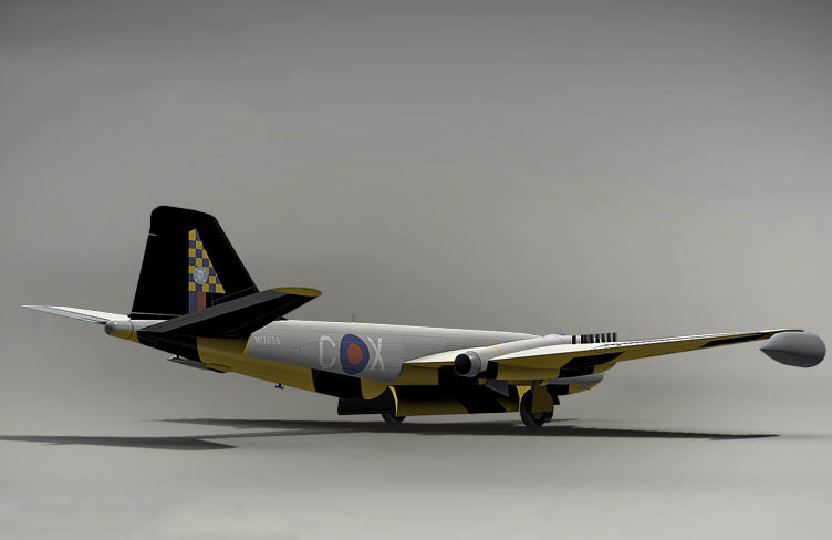 English Electric Canberra B2 3D model | CGTrader
