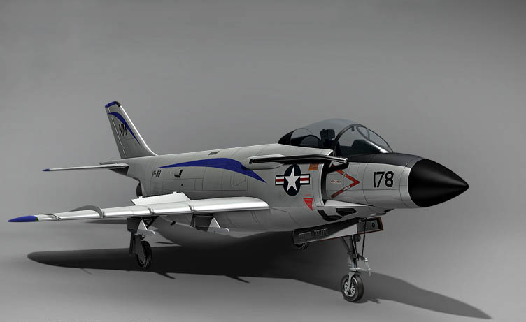 McDonnell F-3 Demon 1951 USA 3D model | CGTrader