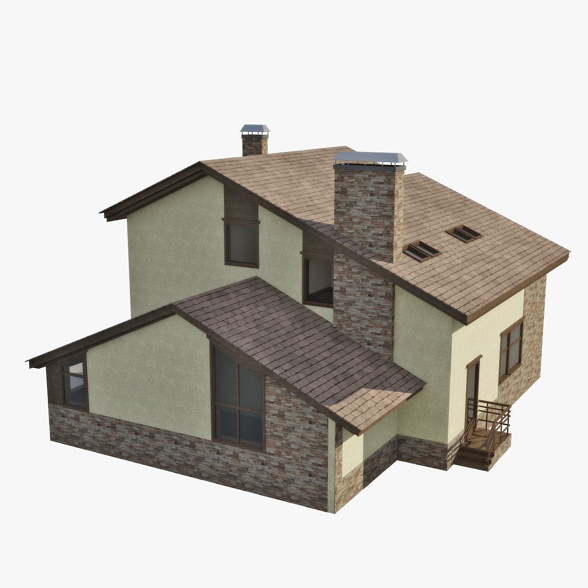 Cottage 3D model | CGTrader