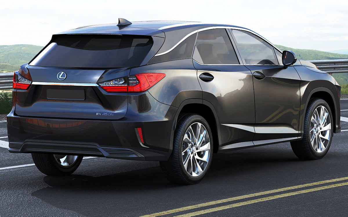 Lexus RX 450h 2016 3D model | CGTrader
