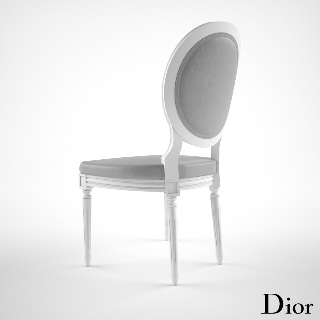 Dior chair 3D Model .max .obj .fbx - CGTrader.com