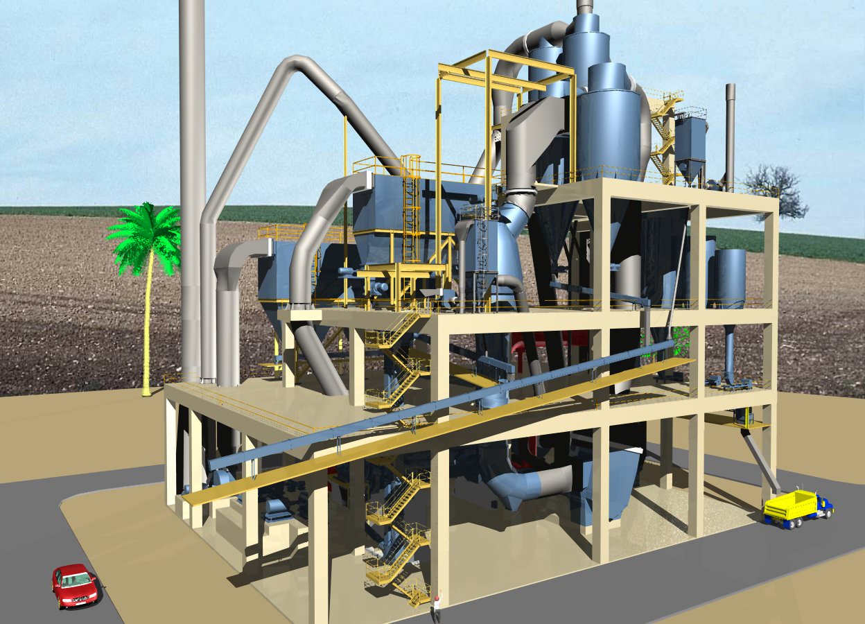 Iron Ore Plant free 3D model | CGTrader