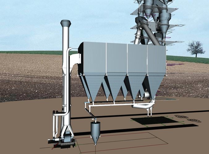 Cement Kiln-Bypass Cyclone reather free 3D Model DWG - CGTrader.com