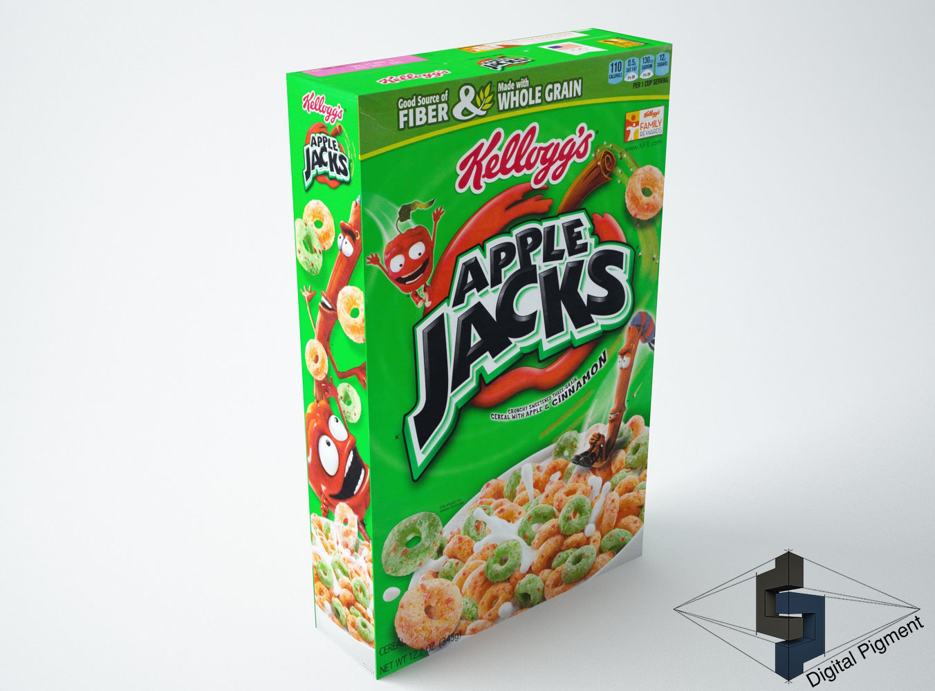 3D model Apple Jacks VR / AR / low-poly | CGTrader