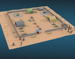 Military base 3D Models | CGTrader.com