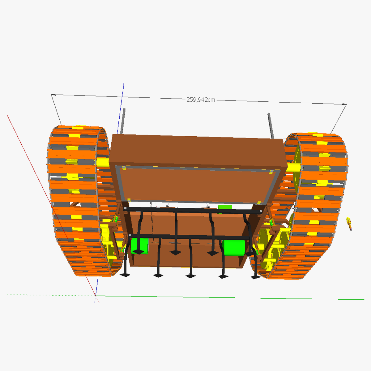 AT traction engine IC 3D model | CGTrader