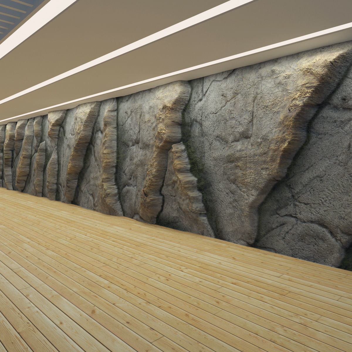 Stone Wall 3D model | CGTrader