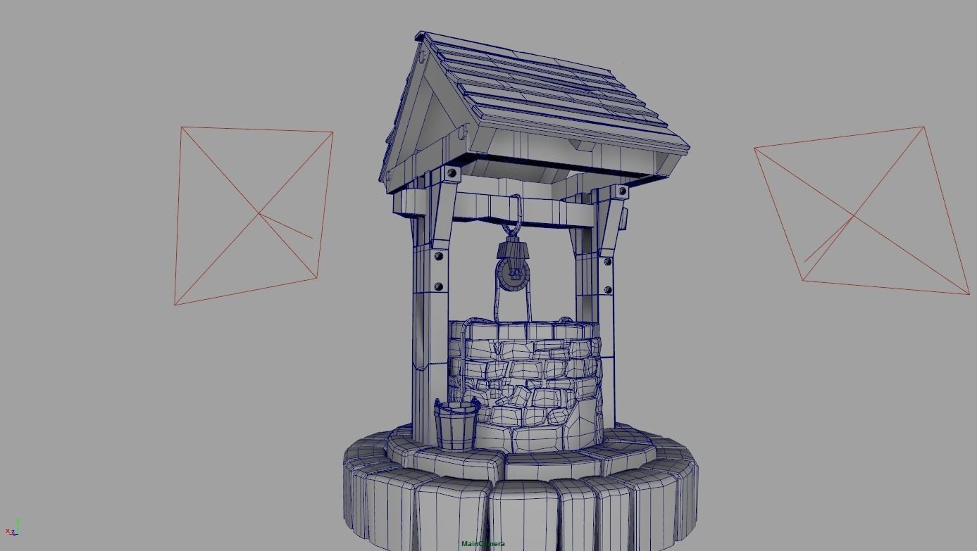 3D model Medieval Well - PBR VR / AR / low-poly | CGTrader