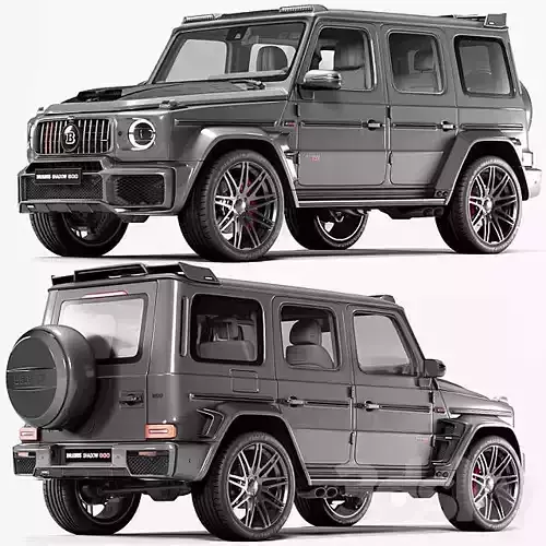 Brabus Shadow 800 3D model | CGTrader