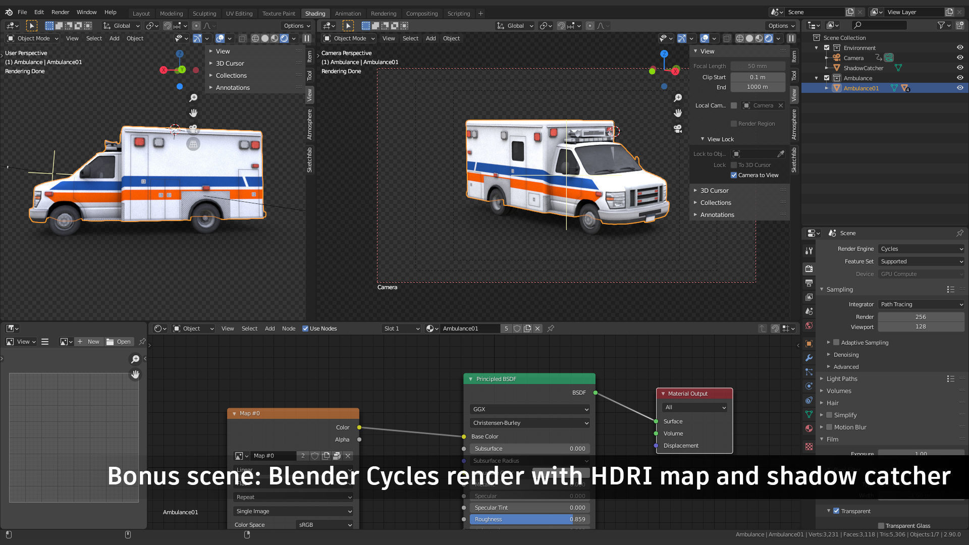 3D model Ambulance Vehicle VR / AR / low-poly | CGTrader