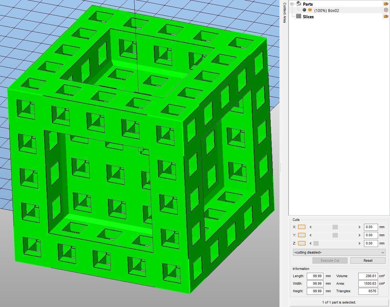 Recursive Cube 3D model 3D printable | CGTrader