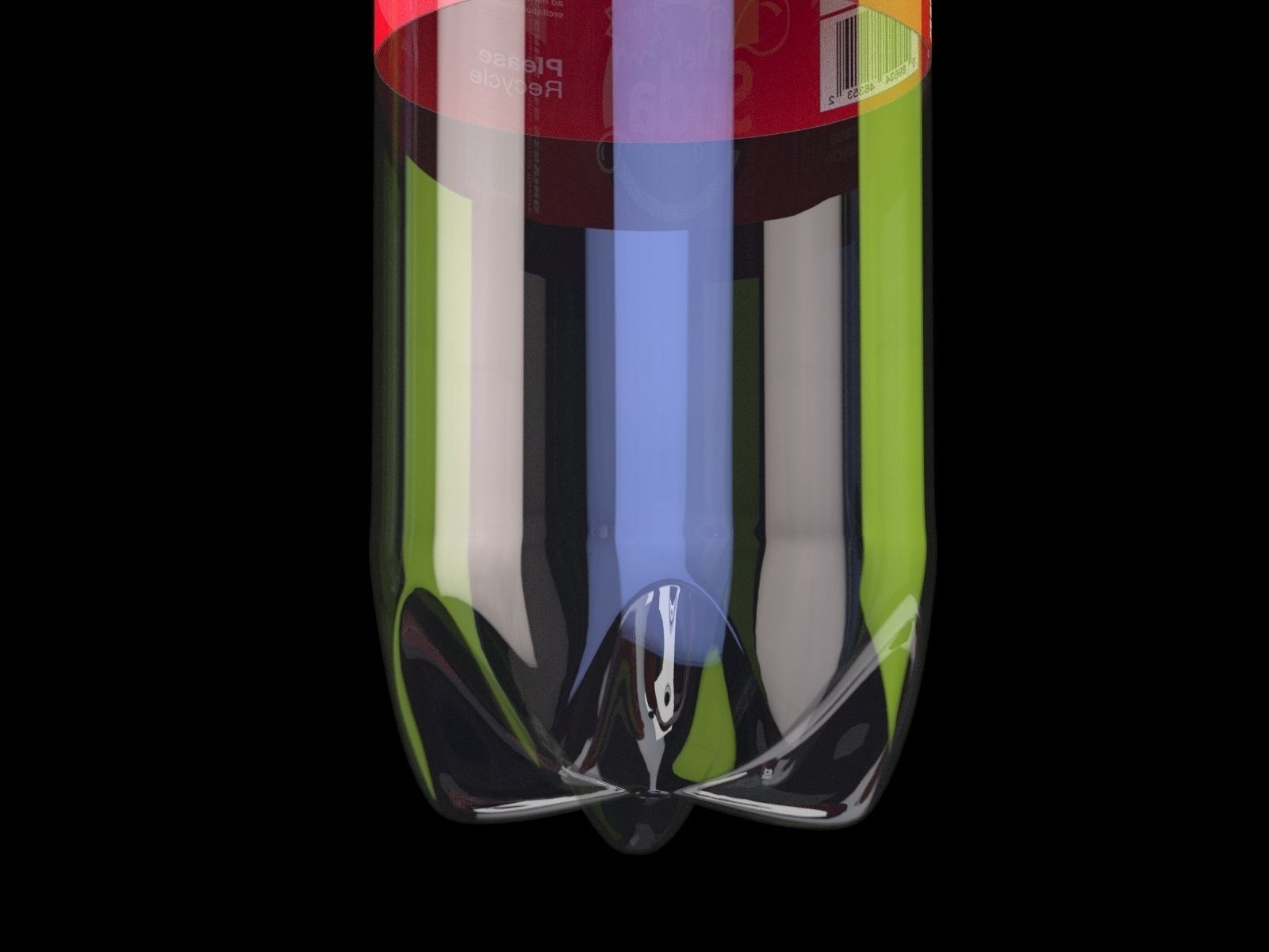 Generic Plastic Bottle Collection 3D model | CGTrader