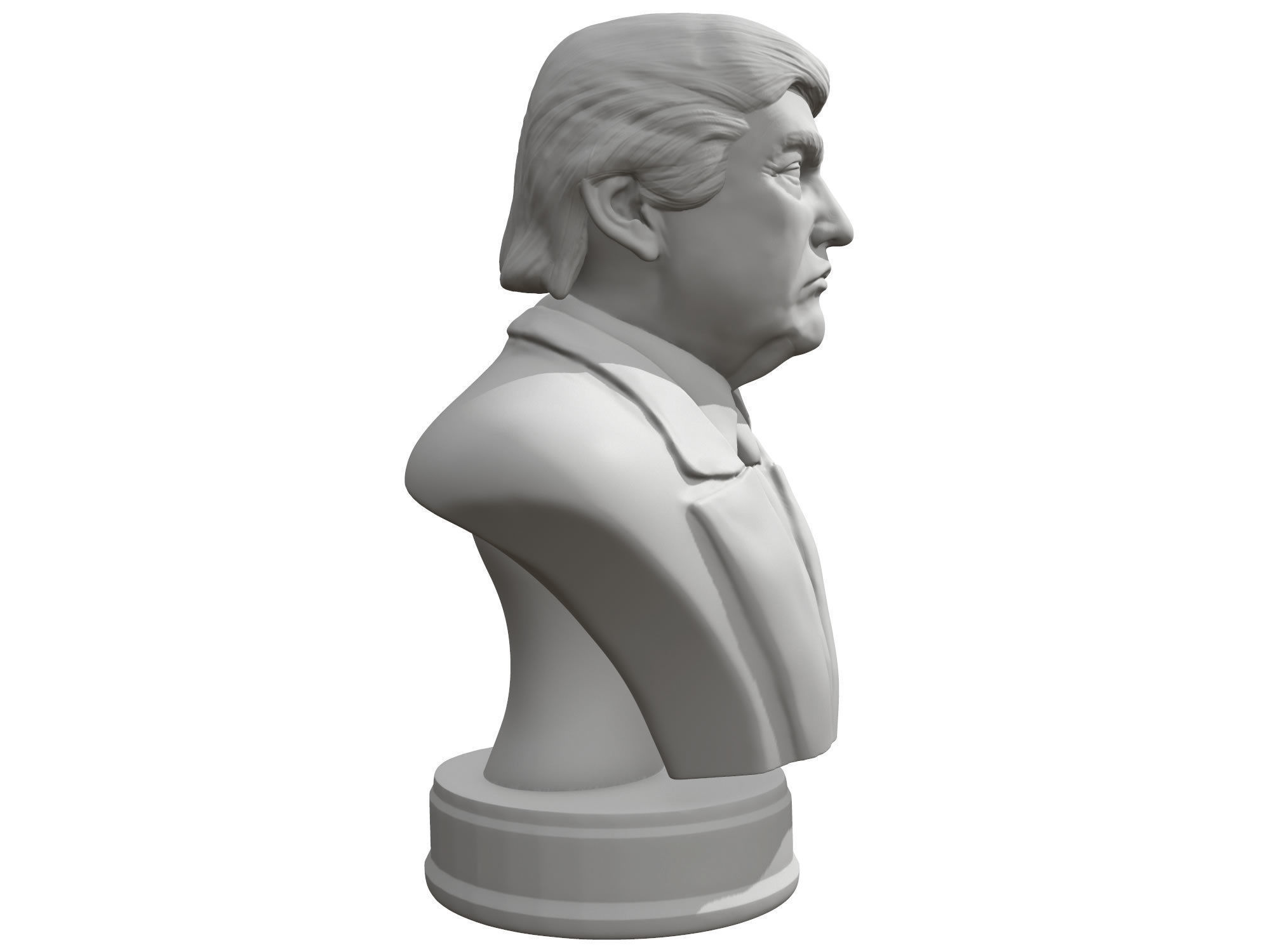Donald Trump presidental edition stl 3D model 3D printable | CGTrader
