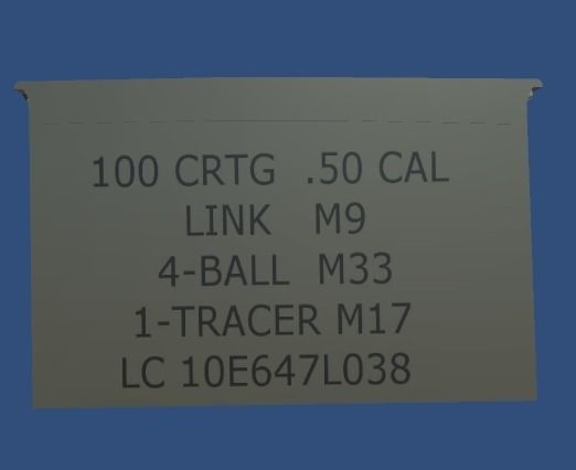 AmmoBox 50 cal free 3D model | CGTrader
