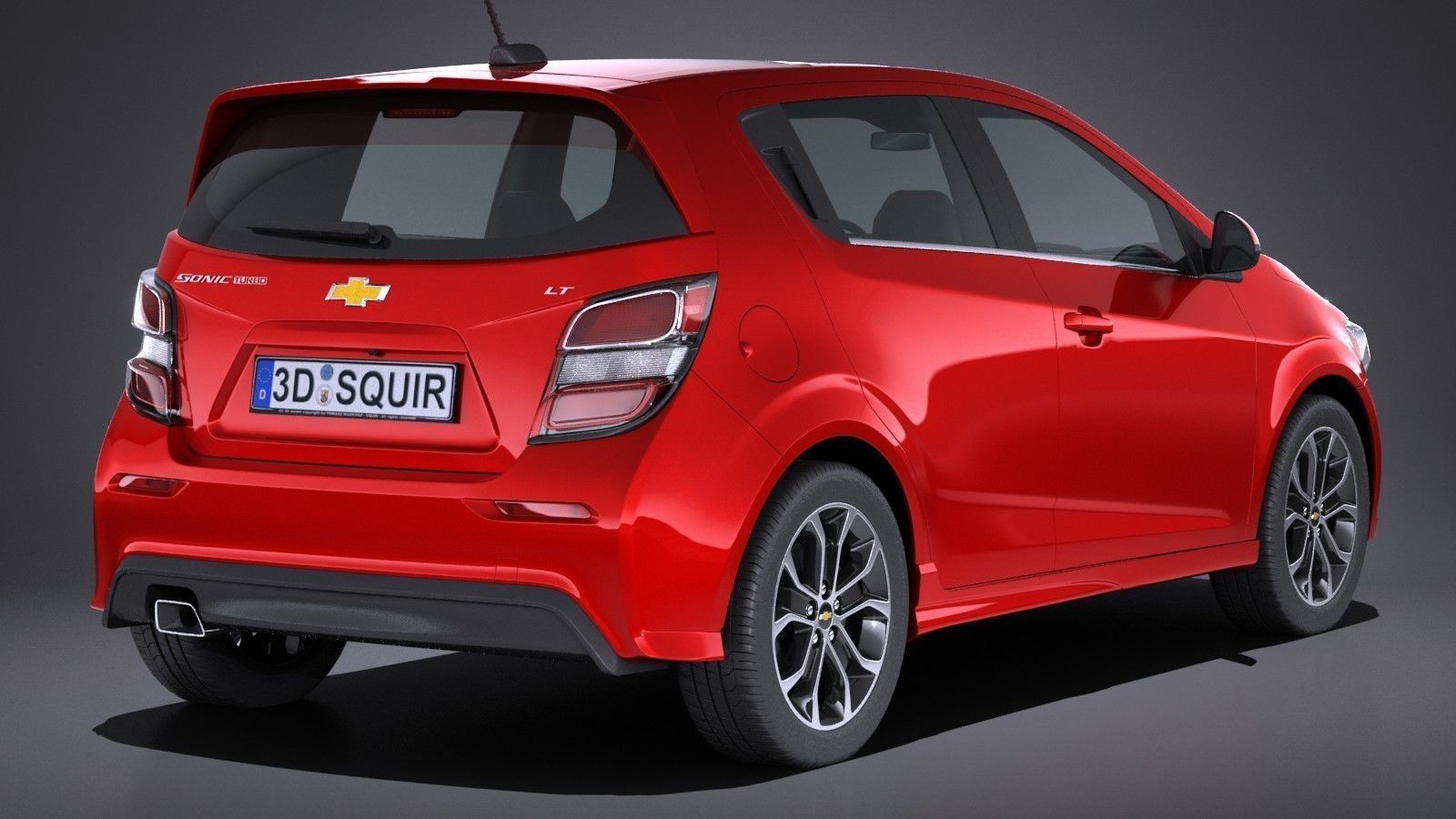 Chevrolet Sonic 2017 3D model | CGTrader