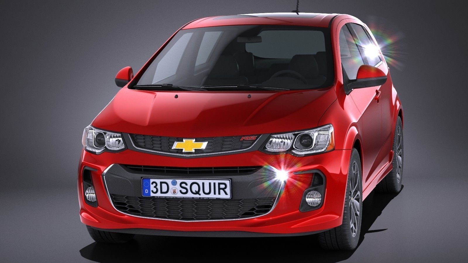 Chevrolet Sonic 2017 3D model | CGTrader