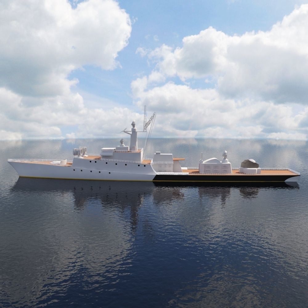 Ship Grisha Class IV 3D model | CGTrader