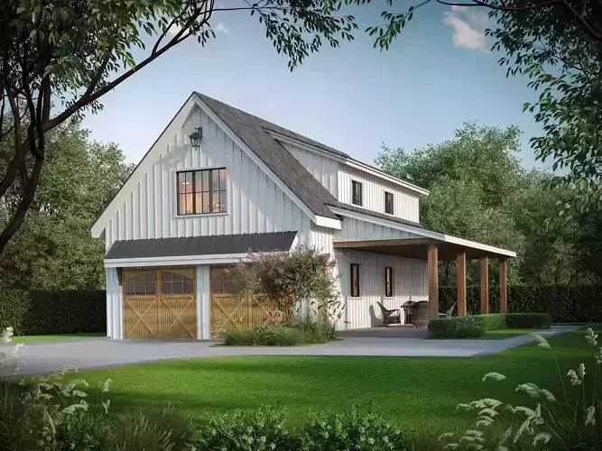 3D model American House Model Realistic 3ds max and corona VR / AR ...