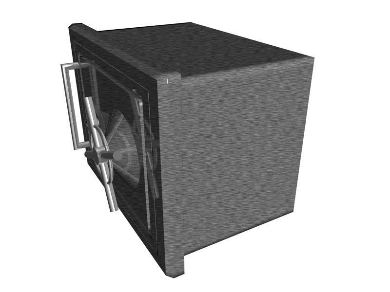 safe 3D model 2 box 3D model | CGTrader